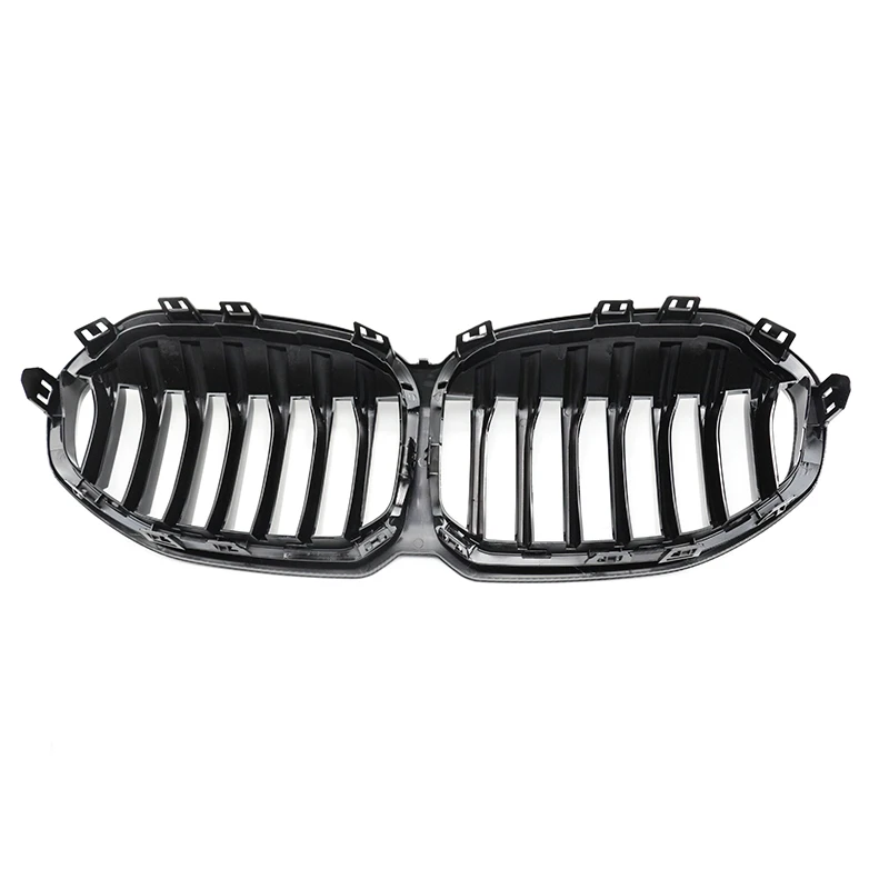 Car Front Bumper Auto Parts Grille Single Slat Carbon Look Grill for ...
