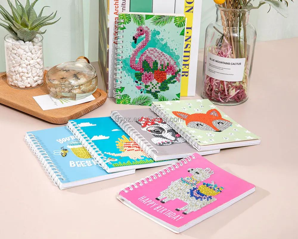 5d Diy Special Diamond Painting Notebook Sketch Book Diamond Art ...
