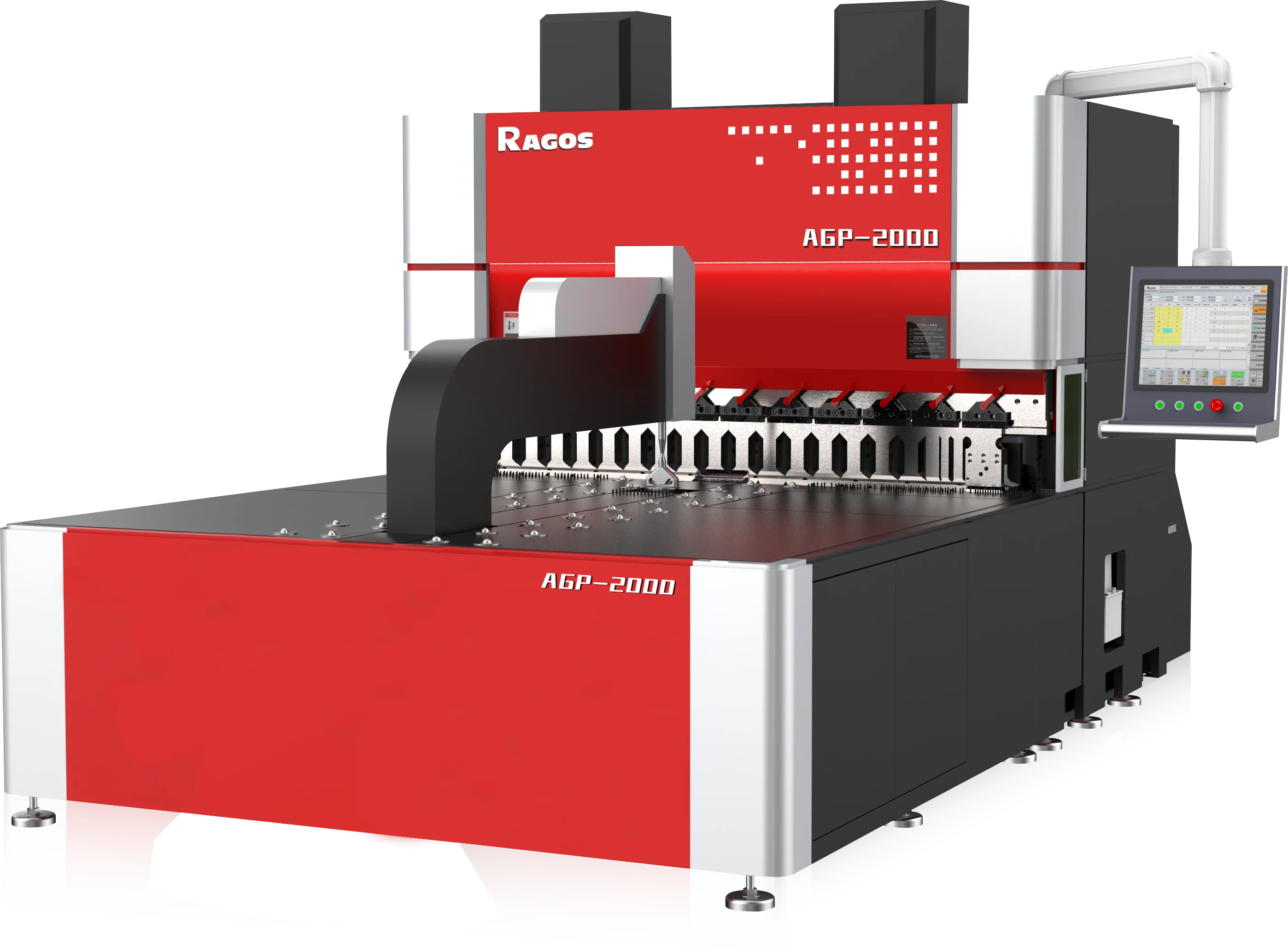 Electric Servo Motor Control Agp-2000 Bending Machine High Productivity ...