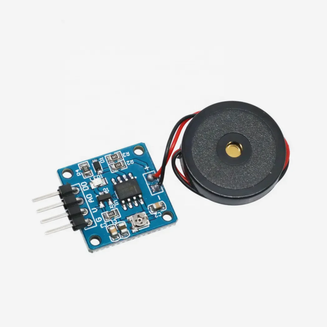 Piezoelectric Shock Tap Sensor Vibration Switch Module Piezoelectric ...