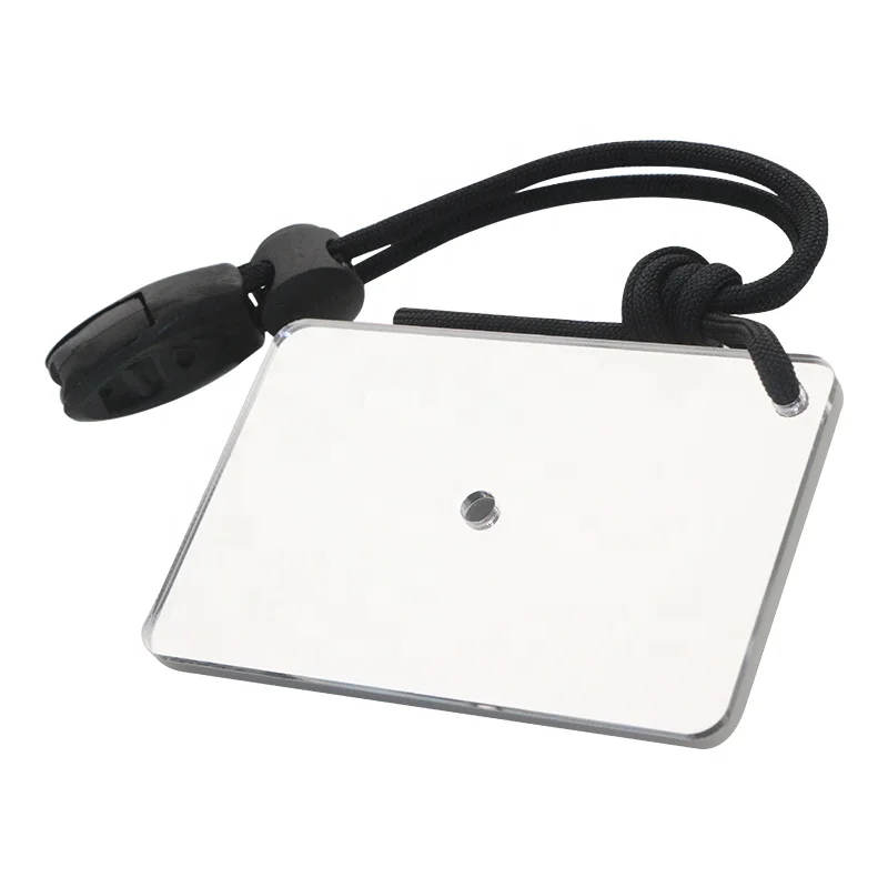 Survival Emergency Rescue Daylight Signalling Mirror with Whistle ...