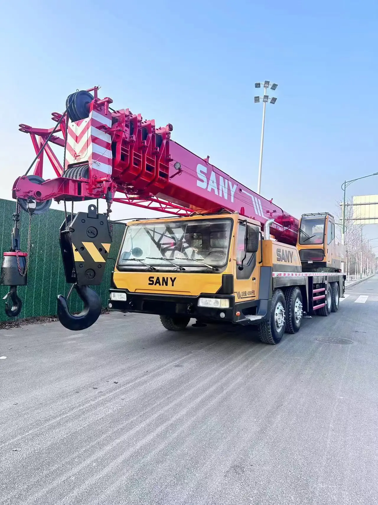 Used China Sany Stc500 Stc500s Truck Crane 50 Ton Second Hand Sany ...
