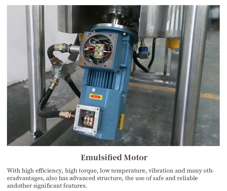 Liquid Detergent Vacuum Homogenizer Emulsifier Mixer Cosmetic Making ...