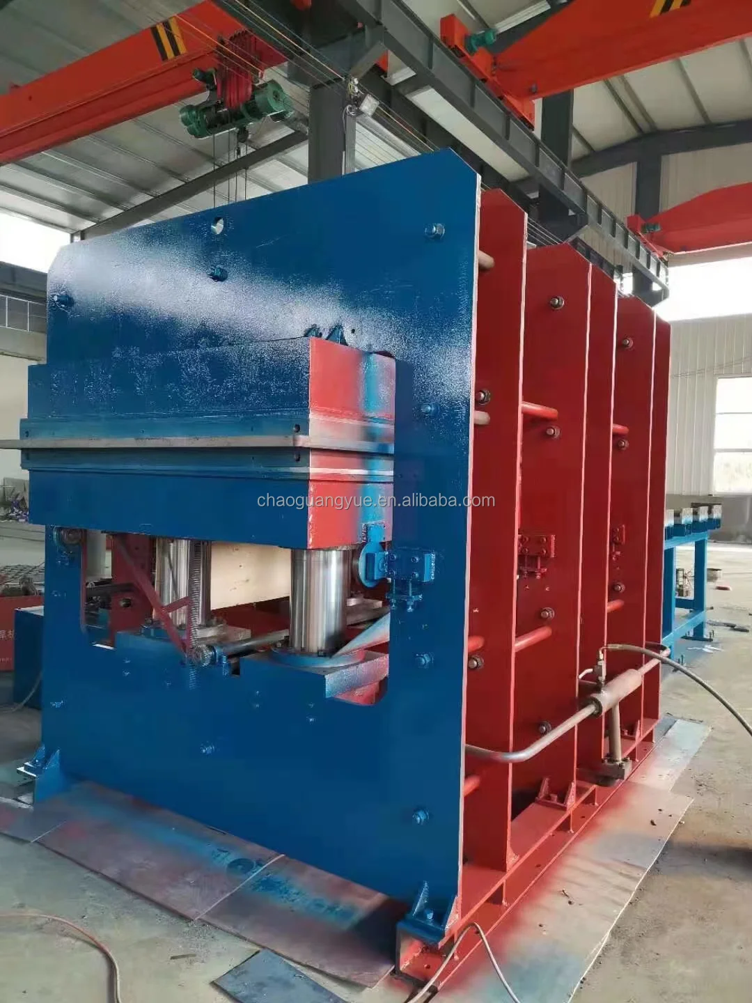 Rubber Conveyor Belt Vulcanizing Machine / Conveyor Belt Production ...