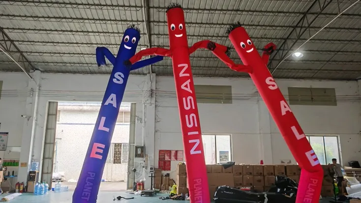 Custom Large Air Dance Inflatable Wave Man Dancing Man Inflatable Sky ...