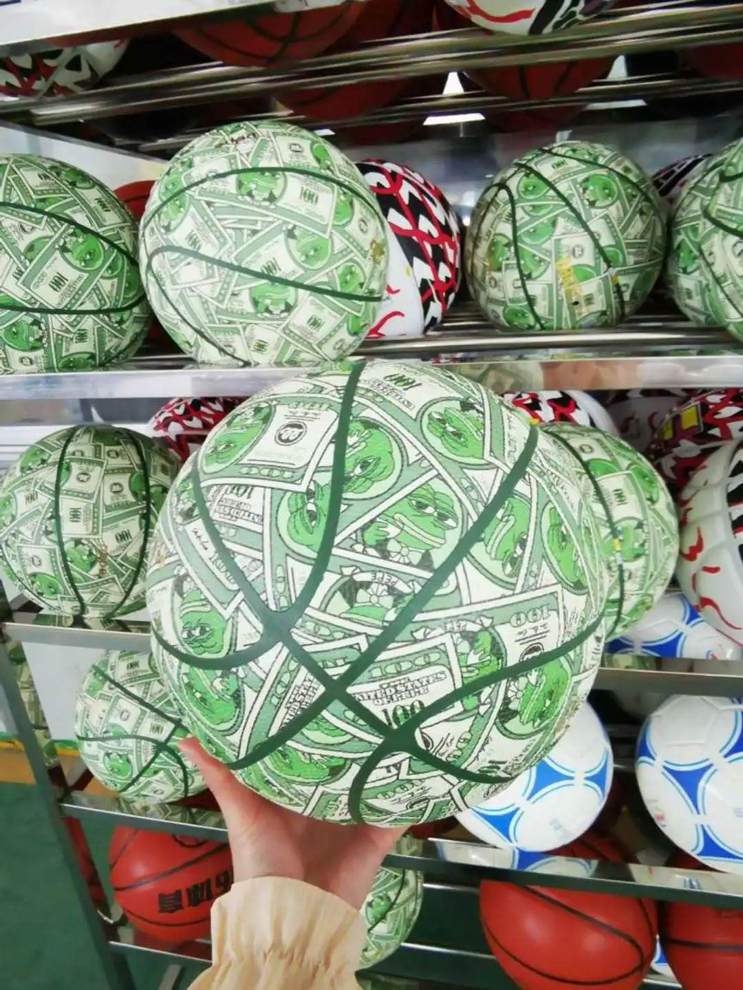 Psyche Custom Original Basketball Printing Pu Classical Leather ...