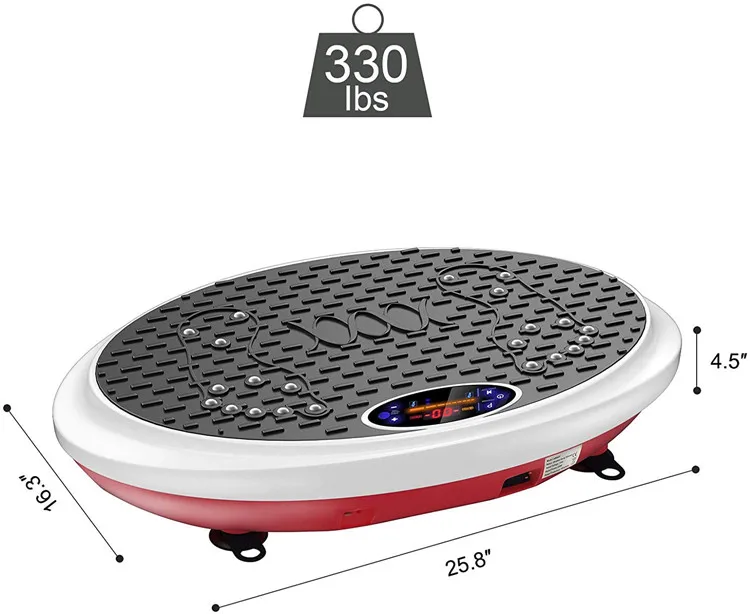 Vibration Platform Exercise Machines,Whole Body Vibration Plate With ...