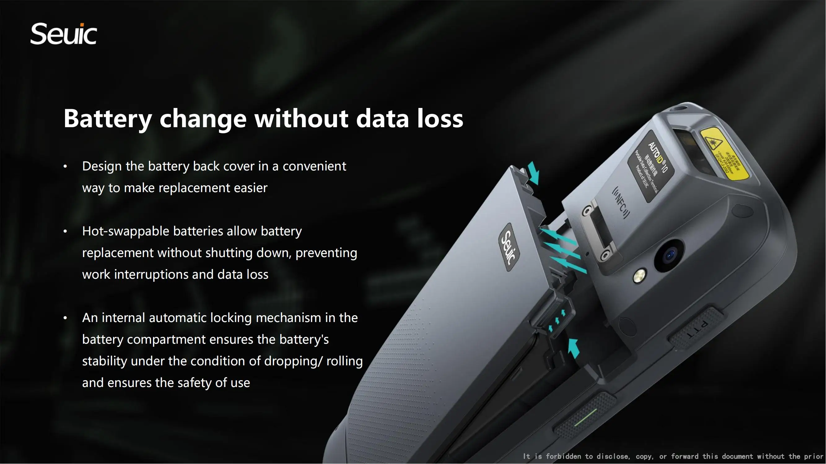 SEUIC AUTOID 10 - 4'' Handheld Mobile Computer with Android 11