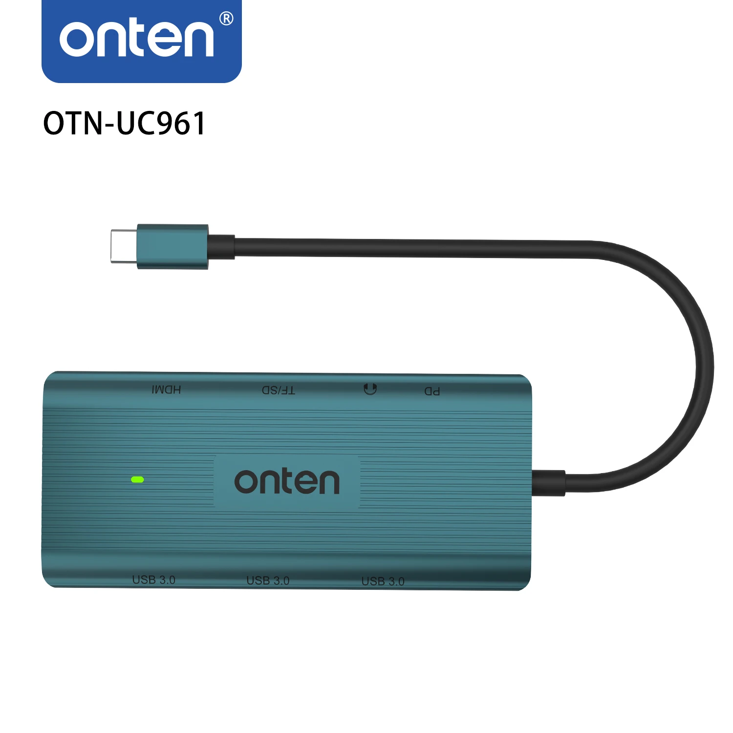 Onten Wholesale 9 In 1 Usb-c Multi-function Docking Station Usb3.0 Rj45 ...
