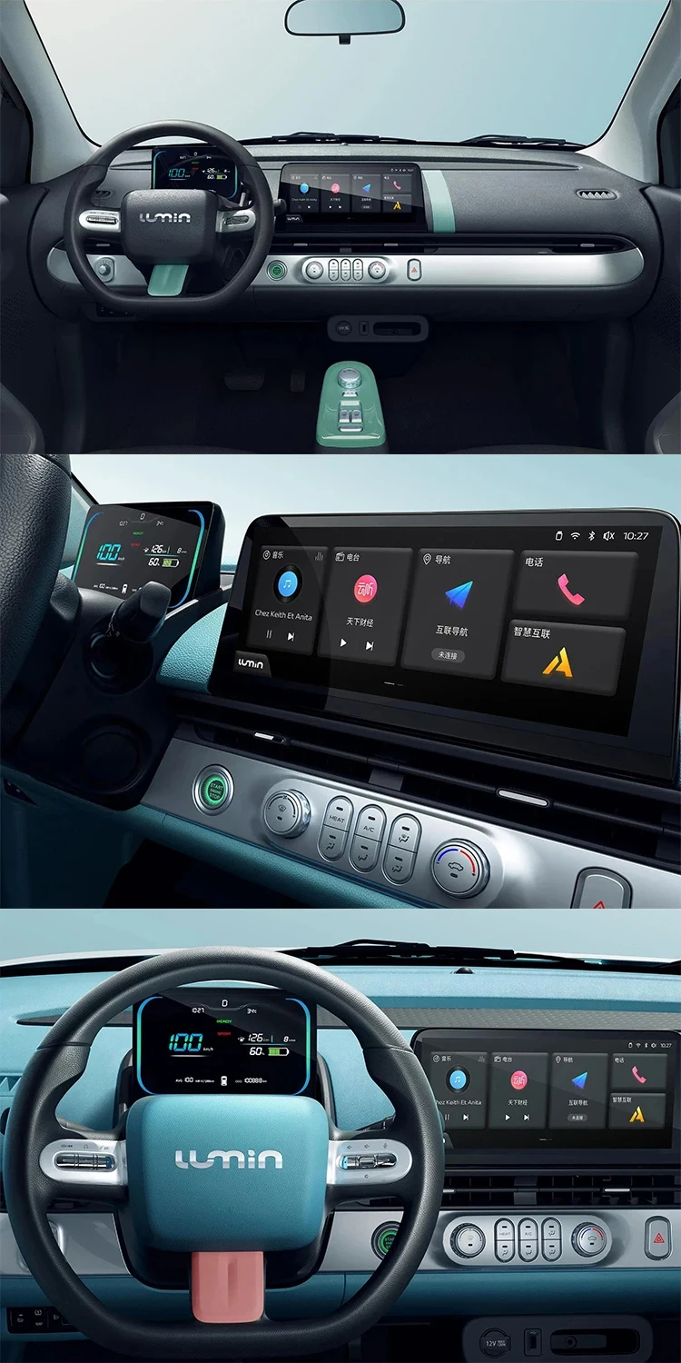 Changan Lumin Electric Car Mini Ev Car Lumin Changan Auto 2024 New Energy Vehicle Electric Car ...