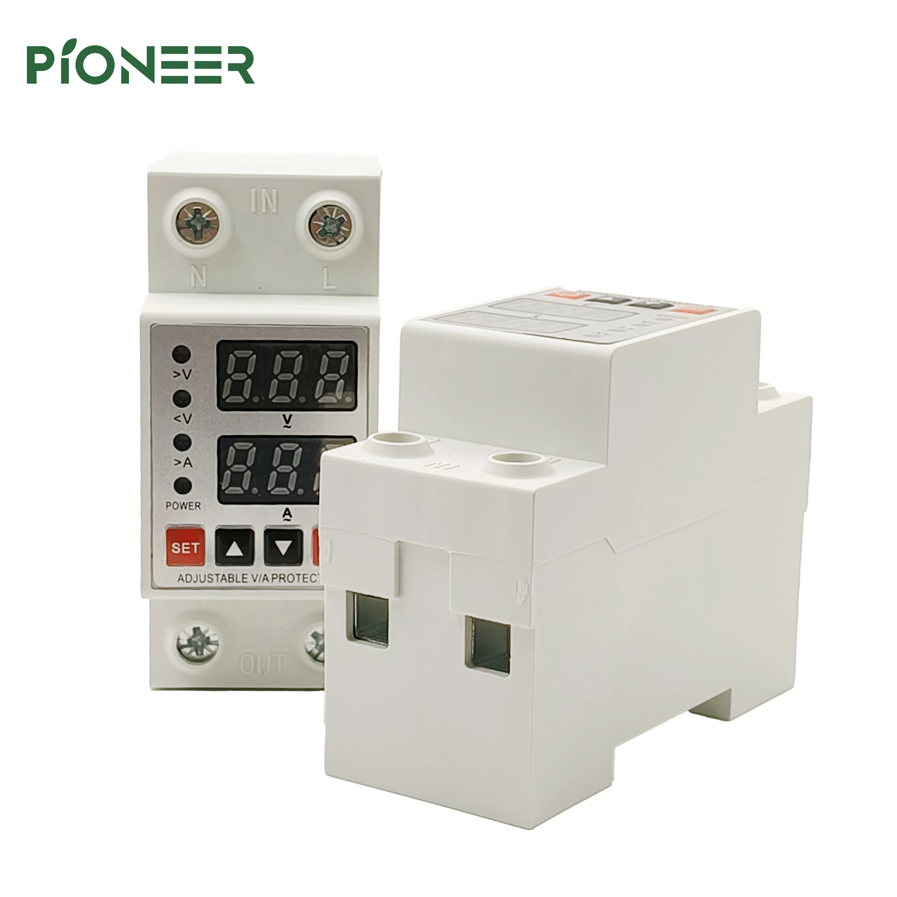 Single Phase Digital AC Over and Under Voltage Protector 2P 63a 40a ...