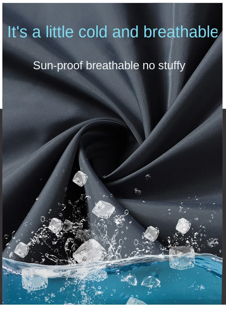 Couples Sun-protective Clothing Thin Collar Coat Uv-proof Skin Clothing ...