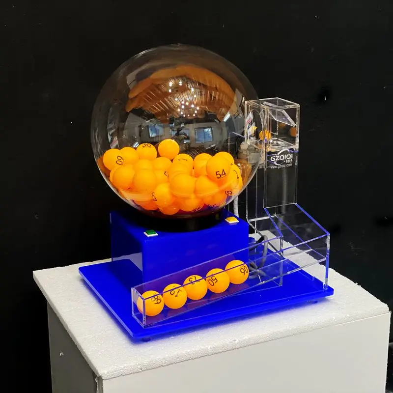 Sanzheng Electric Acrylic Lottery Machine - Automatic Bingo