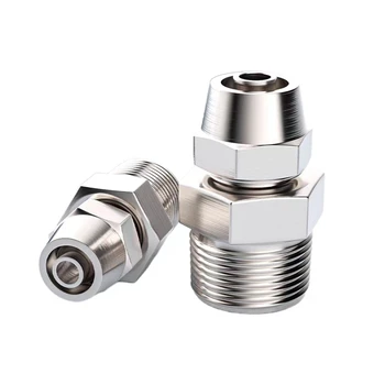 Pneumatic Quick Tightening Joint Threaded Straight Pc8-02 Gas Pipe ...