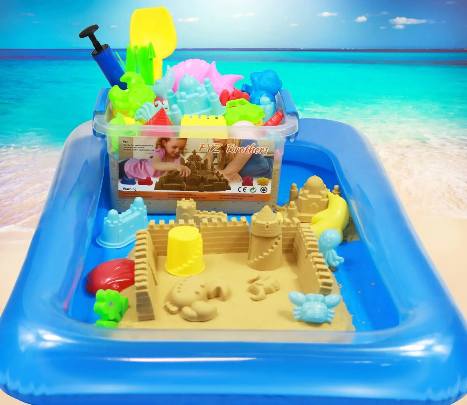 2025 Wholesale DIY Sand Art Craft Kits for Kids' Play