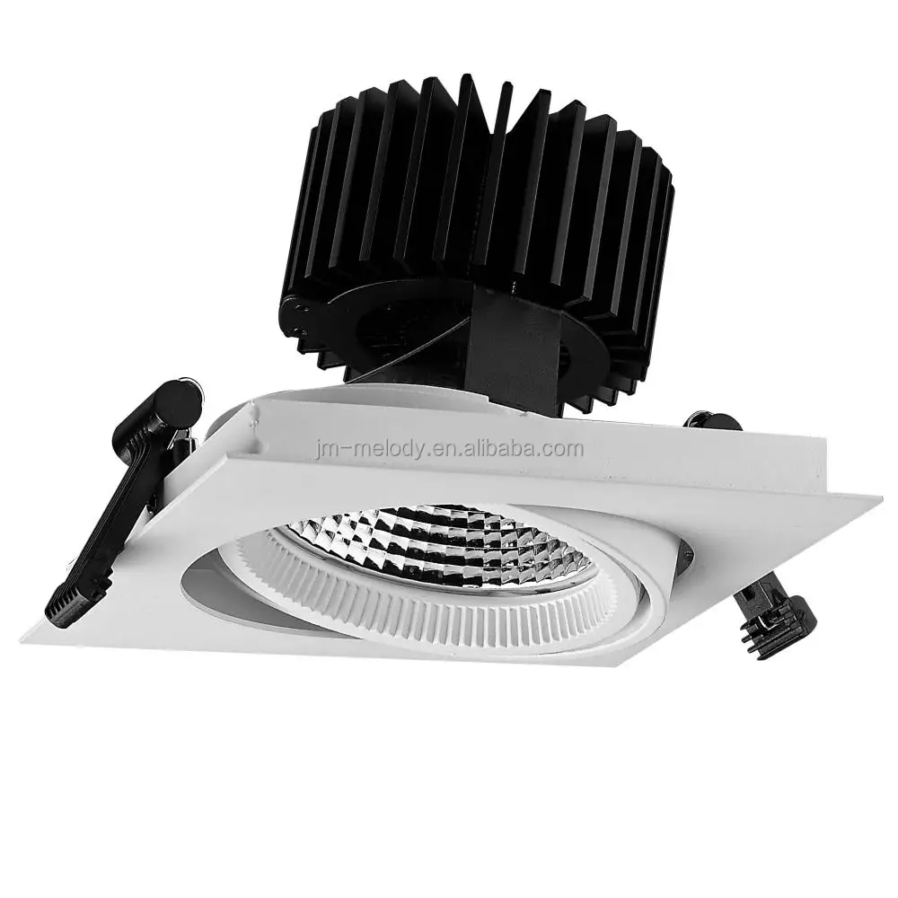 Adjustable Led Downlight Light Square Tunable 28w 35w Recessed ...