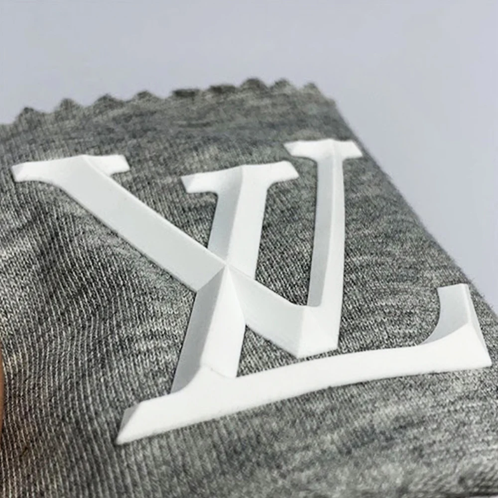 Custom Garment 3d Silicone Rubber Neck Logo Heat Transfers Iron On ...