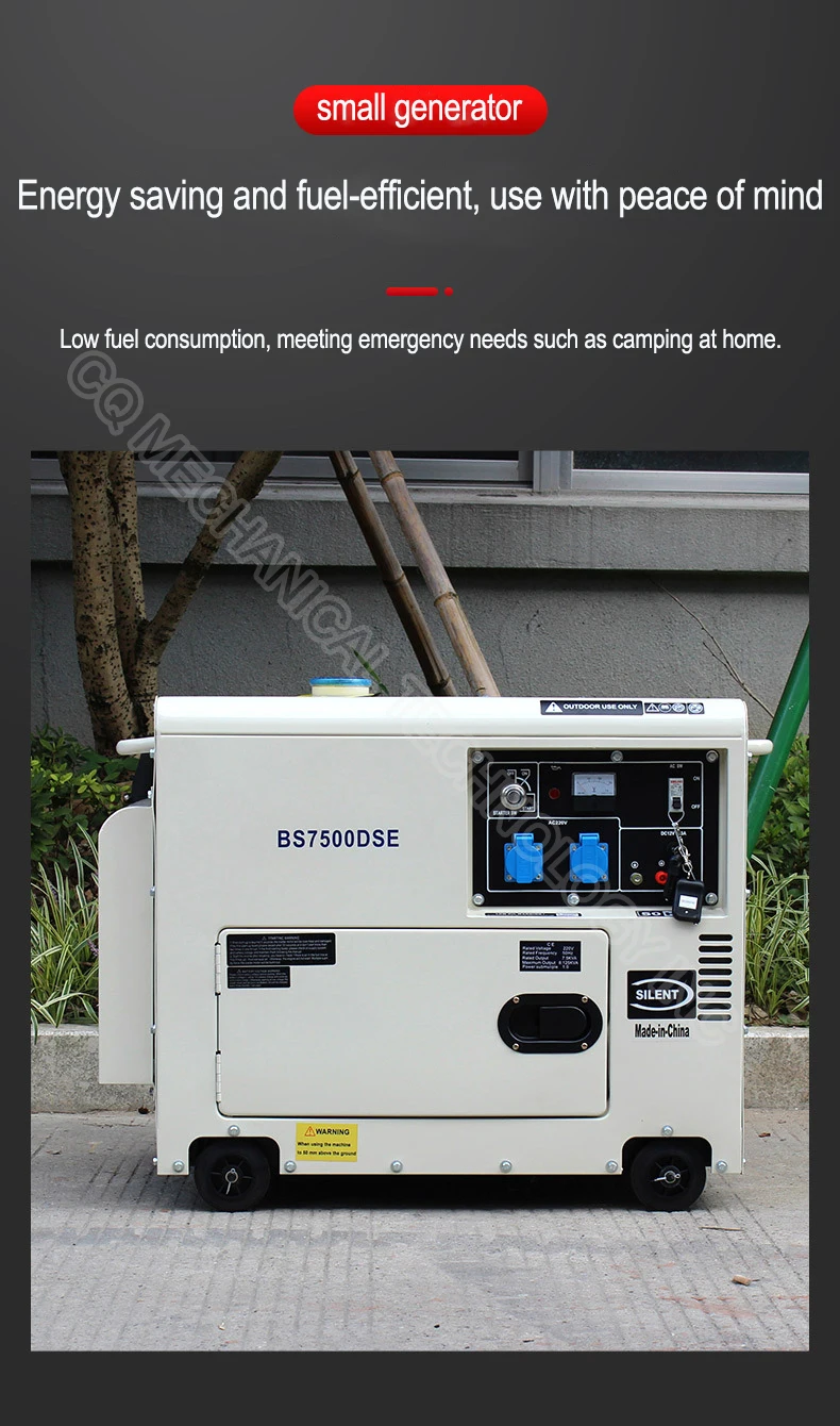 10kw Electric Portable Diesel Generators for Reliable Power