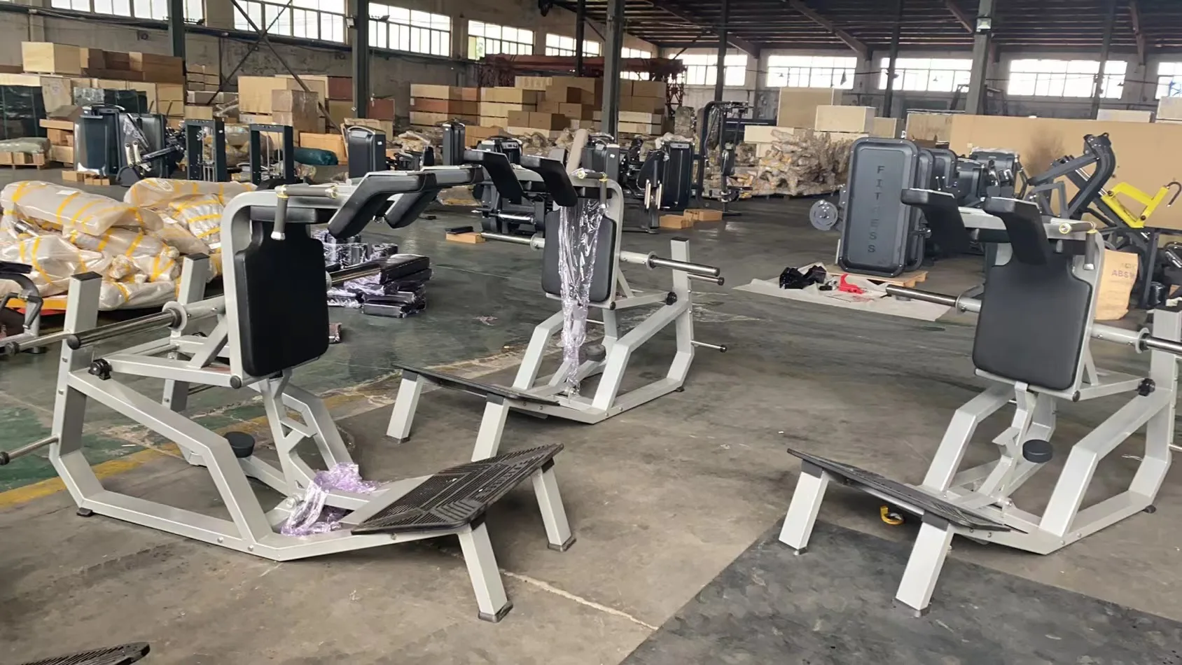 Commercial Gym Equipment Pin Loaded Body Building Machine V-squat Rack ...