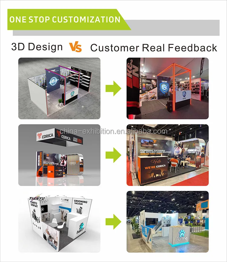 Tianyu Custom Booth Ideas Circular Tunnel Booth Outdoor Indoor ...