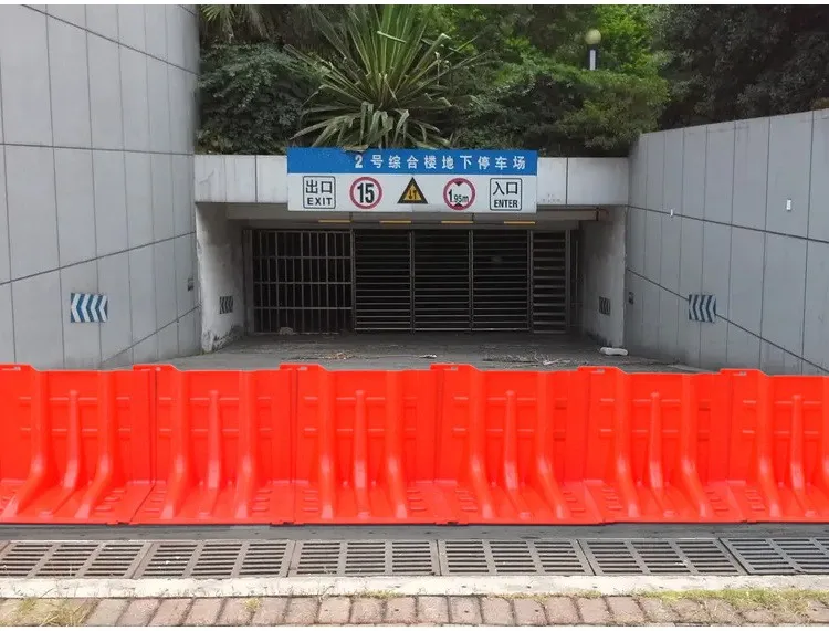 Convenient Plastic Flood Fence Combination Flood Plate Abs Red Plastic ...
