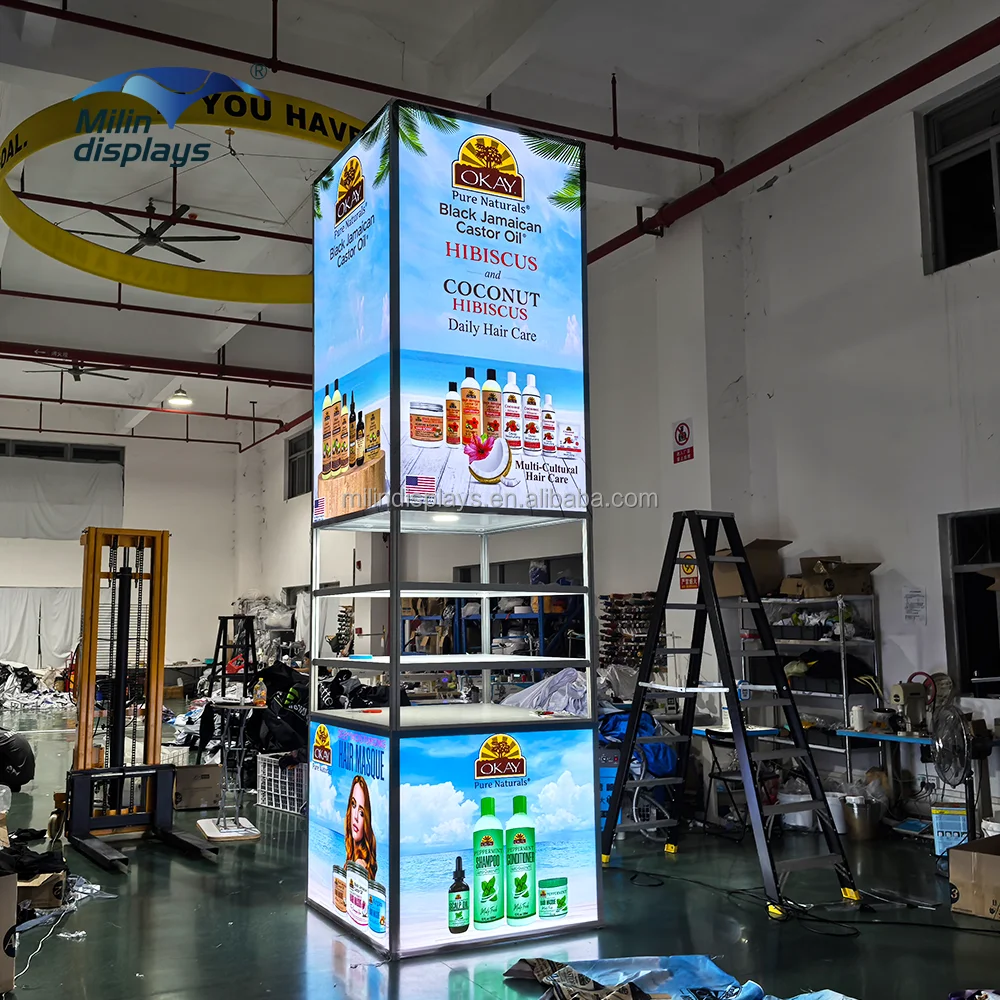 Customized LED Light Displays for Trade Show Success