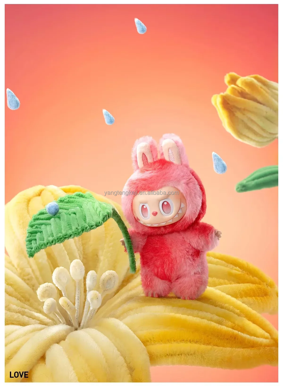 NEW Pop Mart Labubu V3 Doll - The Monsters Big Into Energy Plush Figure ...