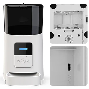 Petdom Pet 6L Smart Cat Feeder - Remote Control & Sustainability