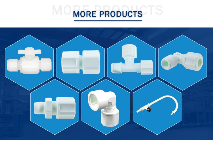 Professional PVDF Male Connectors - Reliable Pipe Fittings