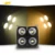 4 Eyes Led Blinder Light 4x100w Cob Warm Cool White 2in1 Audience Light ...