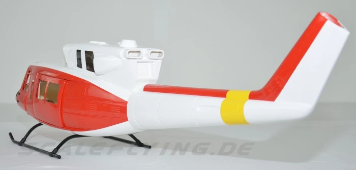 RC Helicopter 500 Size Scale Fuselage Bell UH-1N for TREX