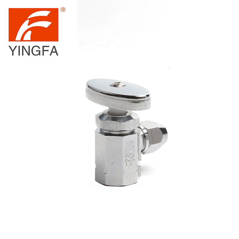 Multi-turn Angle Stop Valve Fip Flare 1/2" Fip * 3/8"od Flare Americas ...