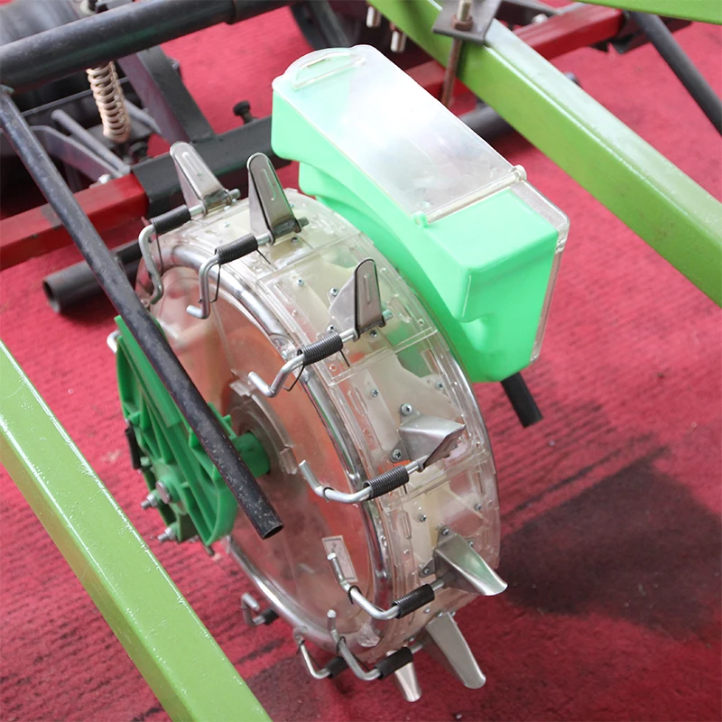 Seedling Machine Adjustable Depth Hand Push Corn Seeders Transplanters ...