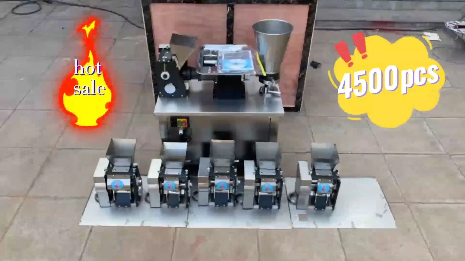 Hot Sale Pie Machine Automatic Big Empanada Filling Dumpling Making ...