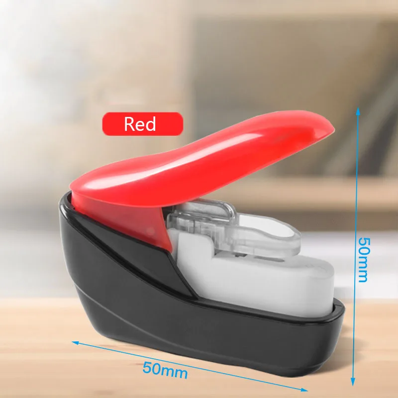 Hand-held Mini Safe Stapler Without Staples Staple Free Stapleless 7 ...