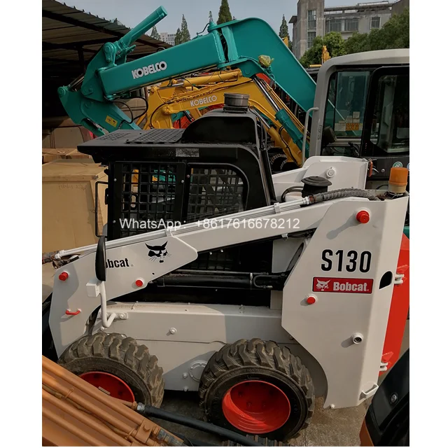 You Can Own A Second-hand Bobcat S130 Skid Steer Loader,Small In Size And In Excellent Working ...