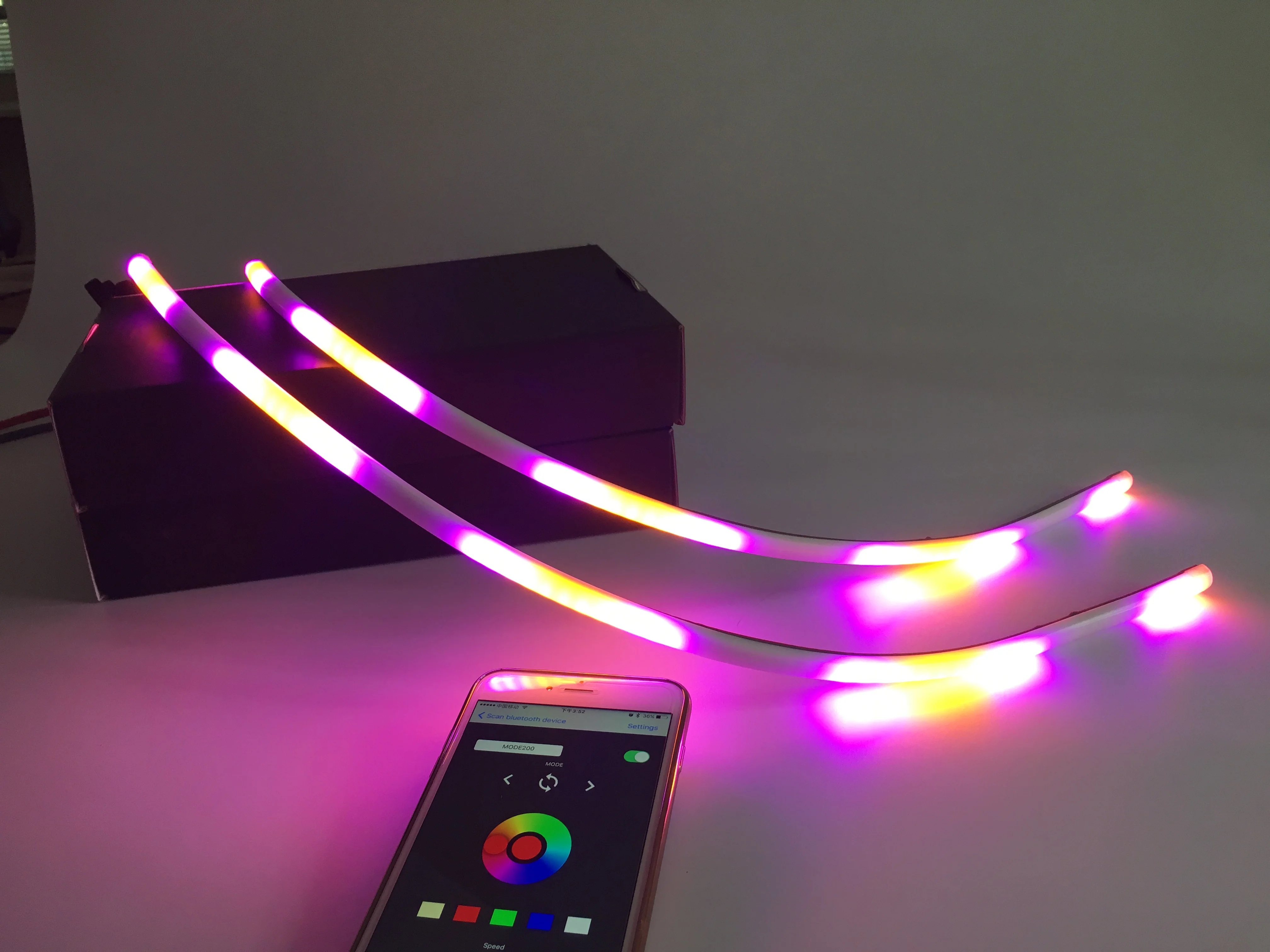 Sequential Strip Light Led Car Angel Eye Headlight Strip Lights Led ...