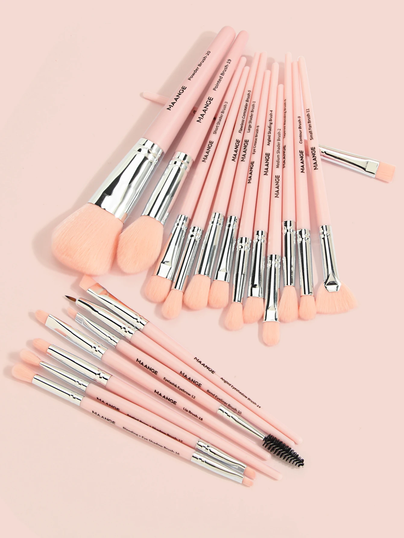 Maange New Design Pink Face Beauty Tools Factory Direct Price Makeup ...