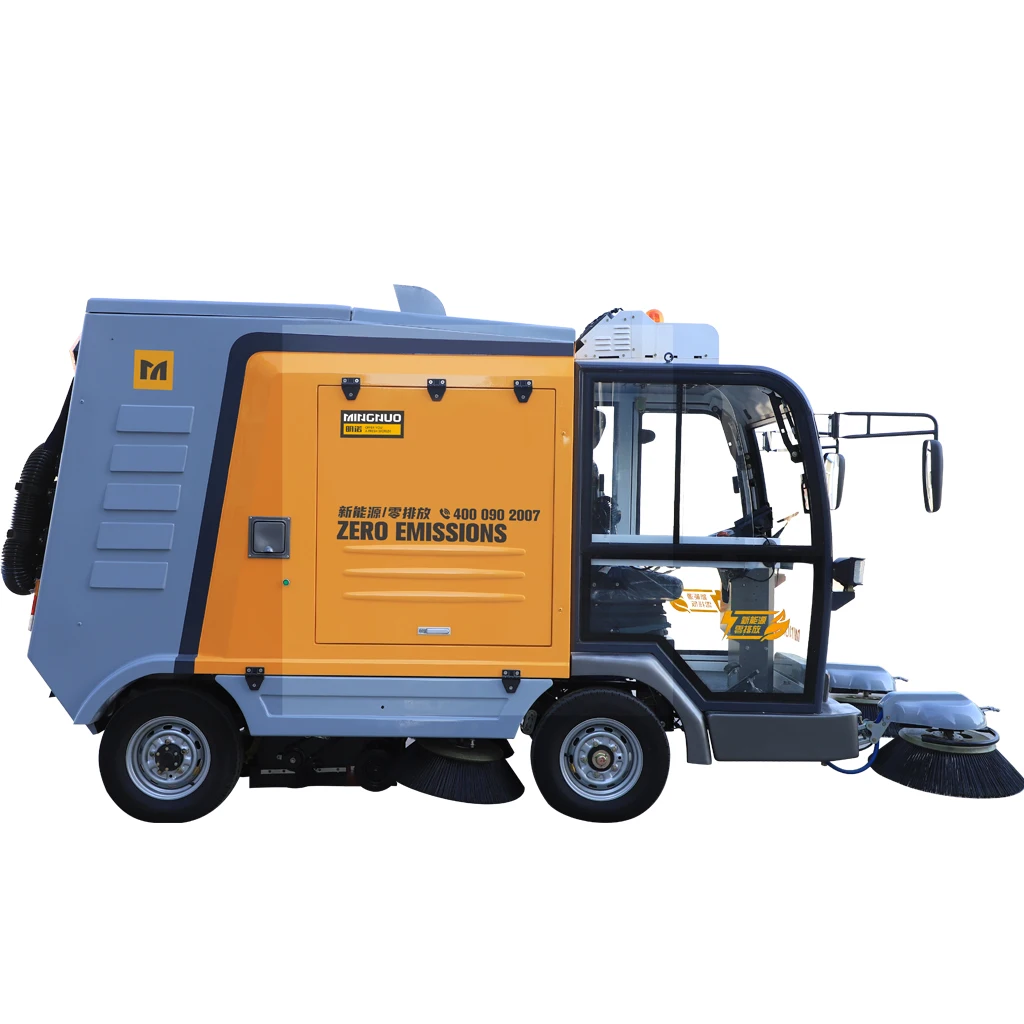 Mn-s2000 Electric Road Sweeper Floor Sweeper Car Ride On Street ...
