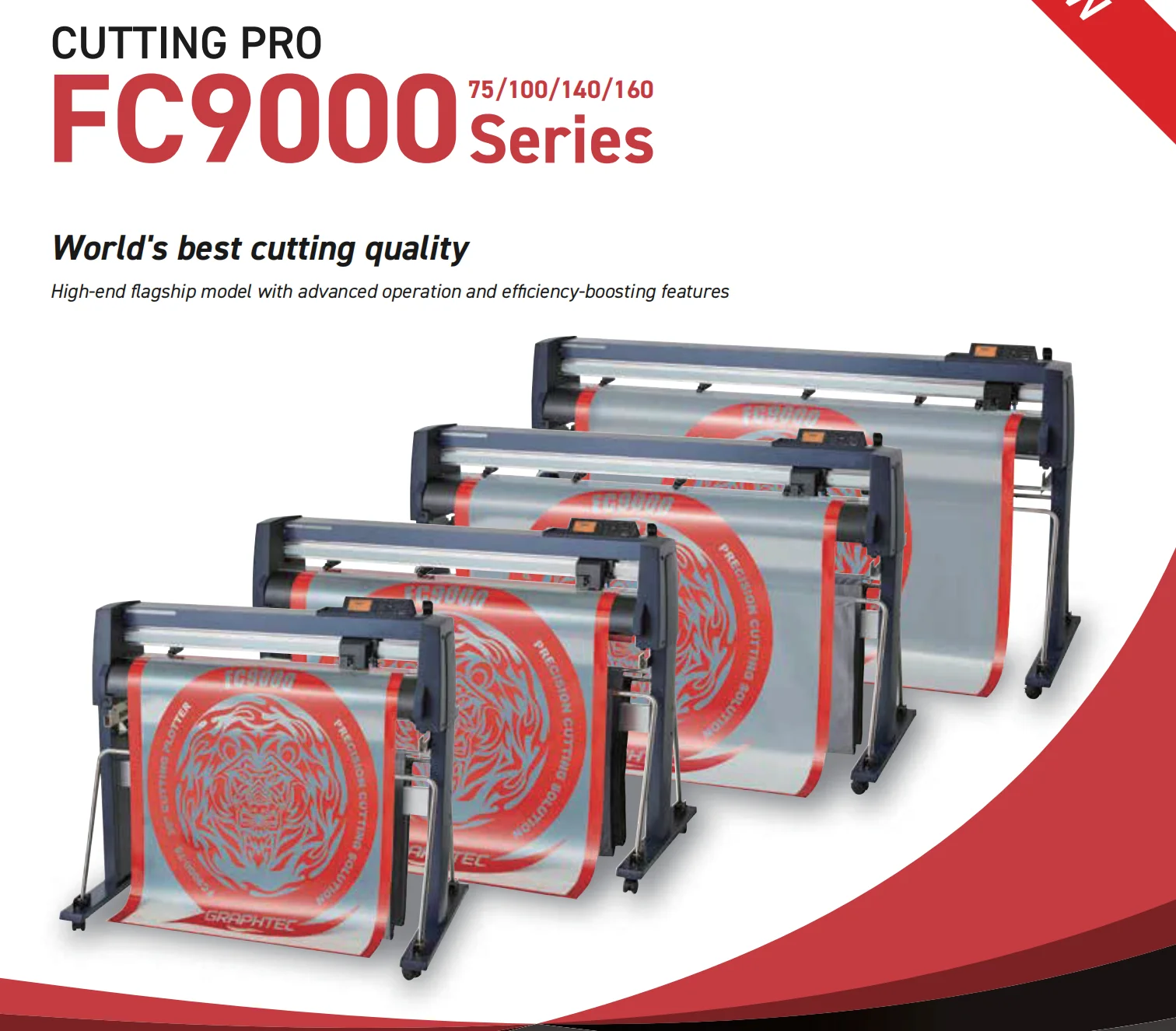 Fc9000-140 Original Graphtec Fc9000-140 Cutting Plotter With Good Price ...