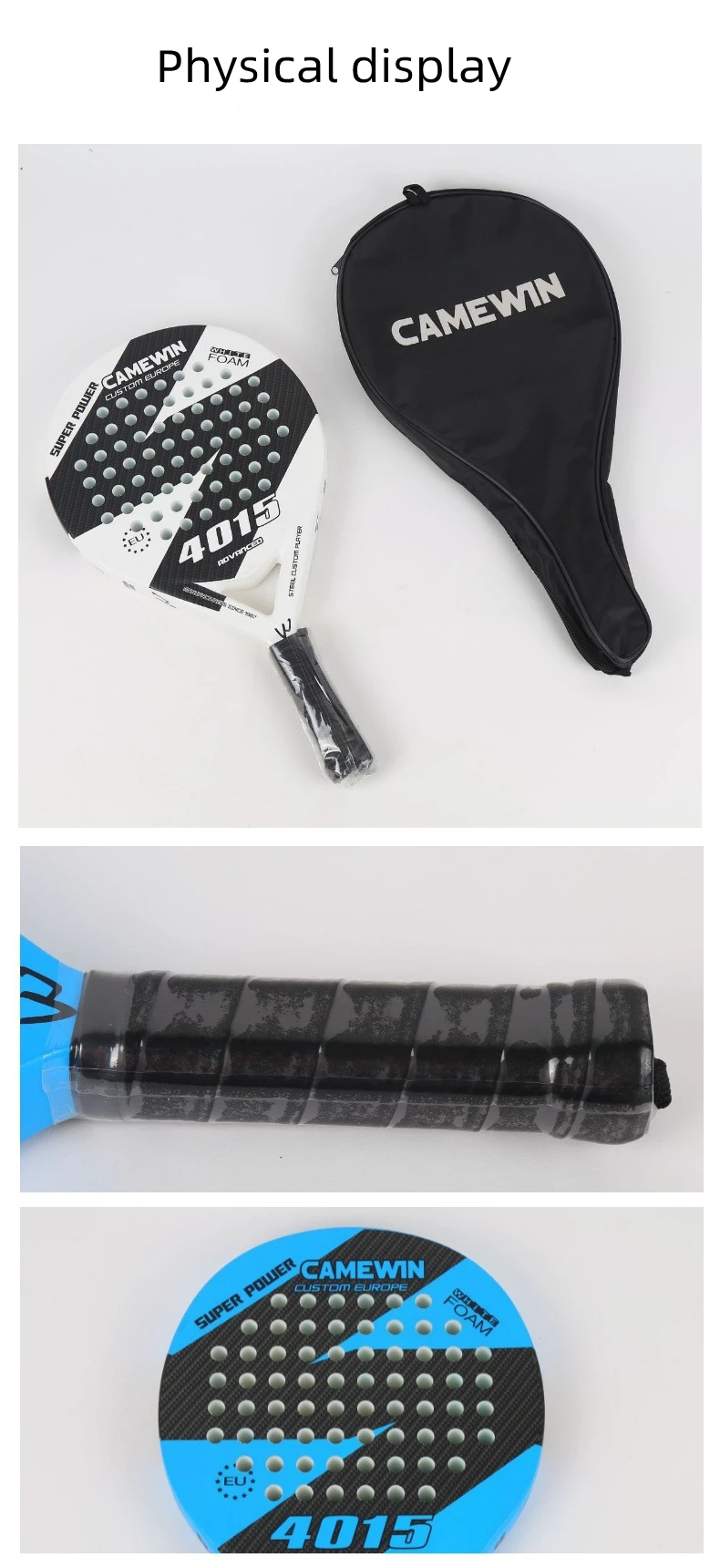 Carbon Fiber Beach Tennis Paddel Racket Palas De Padel Rackets| Alibaba.com