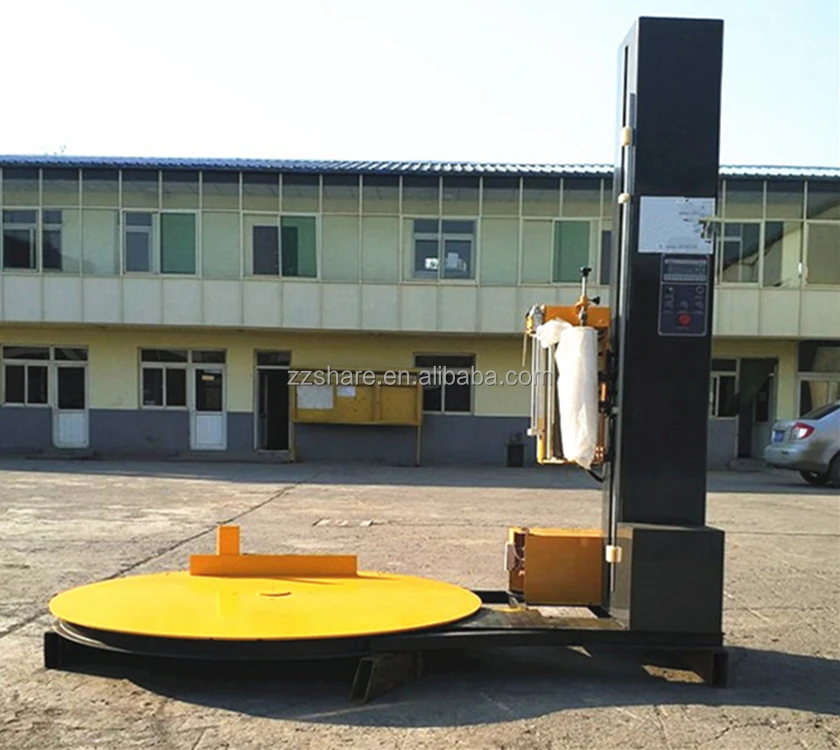 Rotary Arm Pallet Wrap Film Machine Stretch Film Packing Pallet Wrapper ...