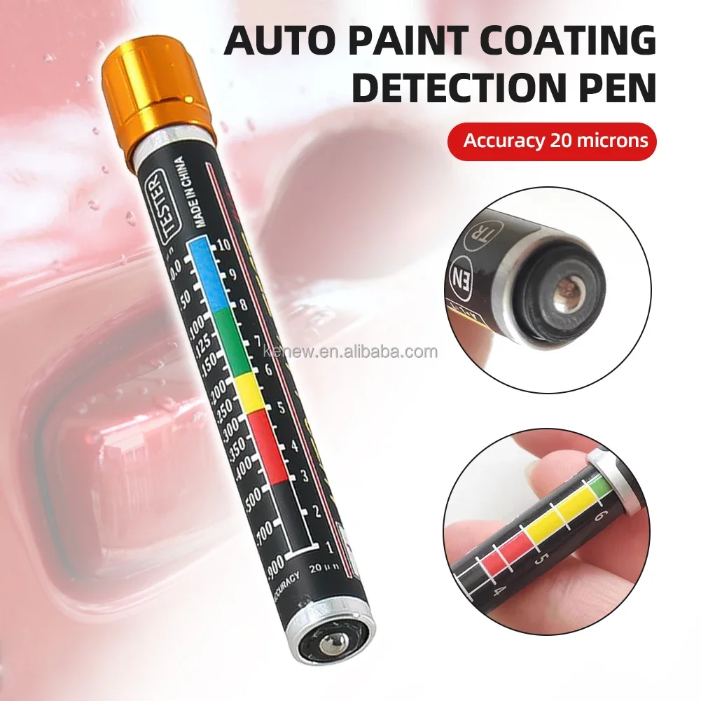 Portable Car Paint Coating Tester Meter Coat Crash Check Test Car Paint ...