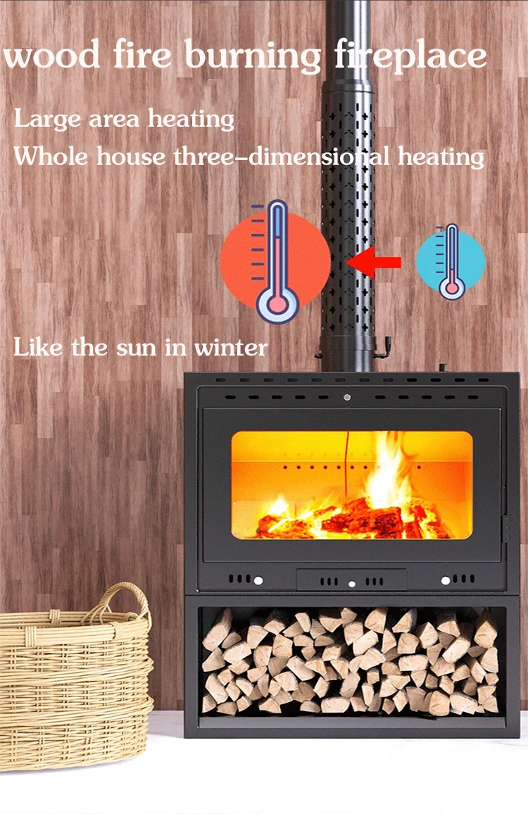 Large Outdoor Indoor Free Standing Corten Steel Fireplace Firewood Stove Burning Heater Wood ...