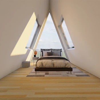 Resort Wooden Structure A Frame House Triangle Shape Wood House - Buy ...