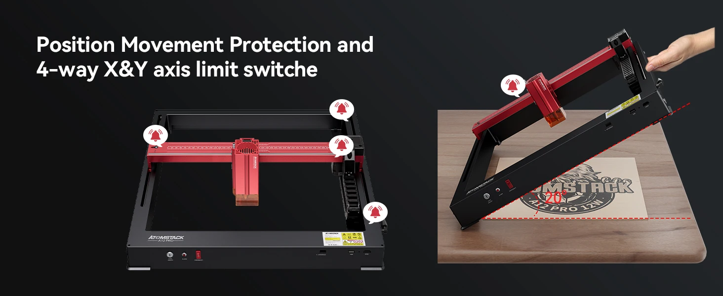 ATOMSTACK A24 X24 PRO Laser Engraver - Precision & Portability