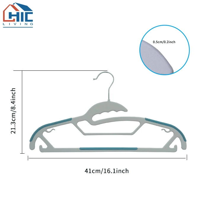 Chic Wholesale Clothes Usage Heavy Duty Abs Plastic Hanger For Closet ...