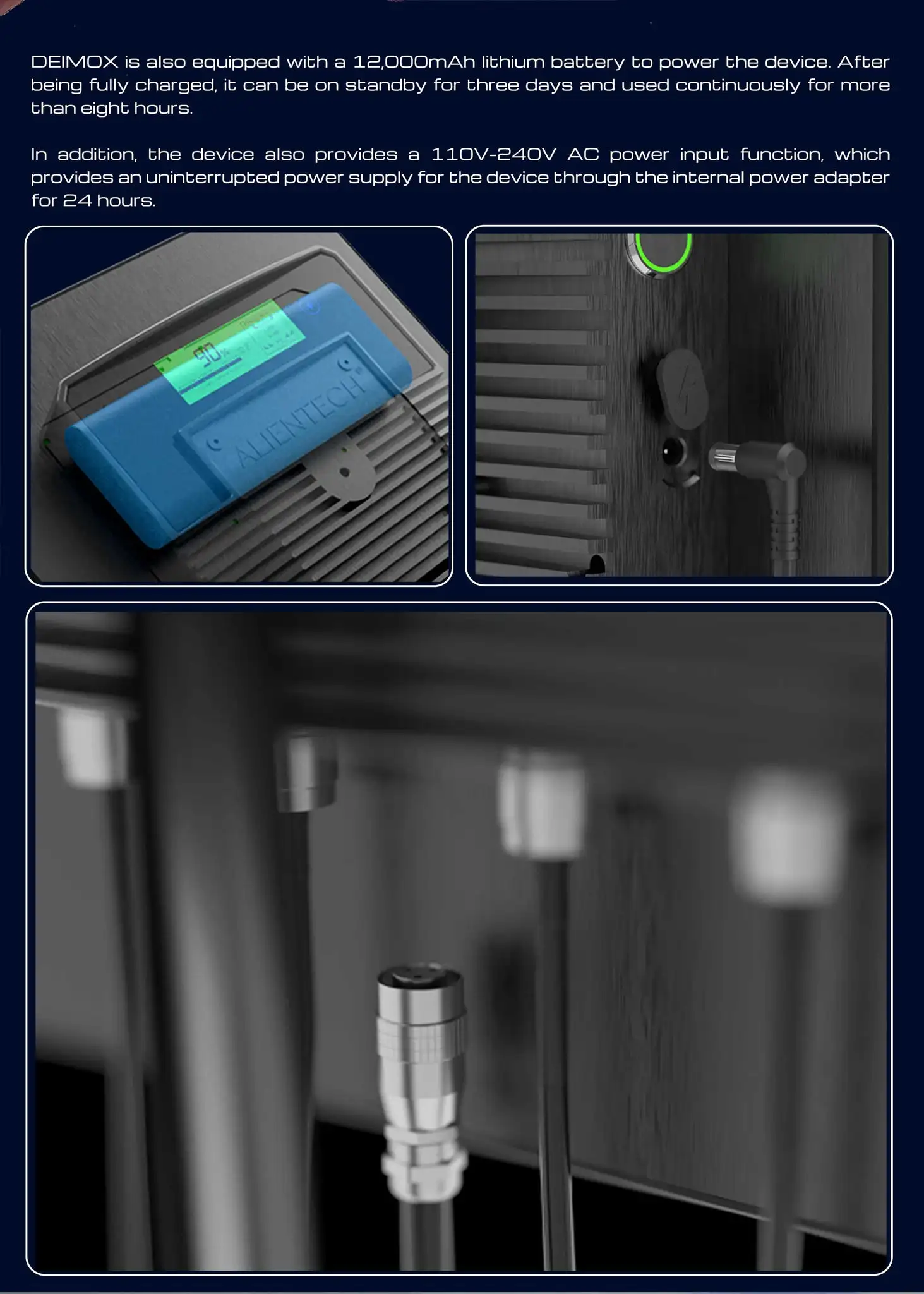 ALIENTECH DEIMOX Antenna Signal Booster for All Drones