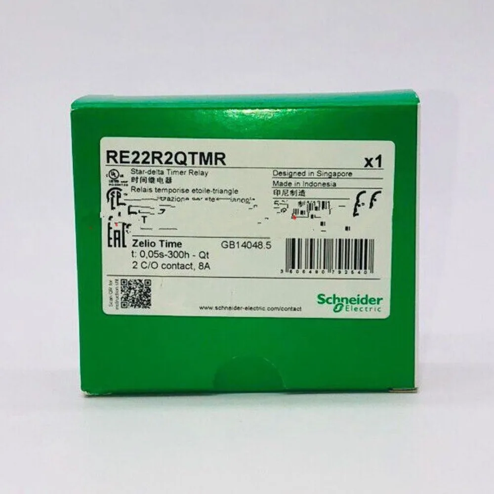 Schneider New RE22R2QTMR Timer Relay 0.05s-300h Brand| Alibaba.com