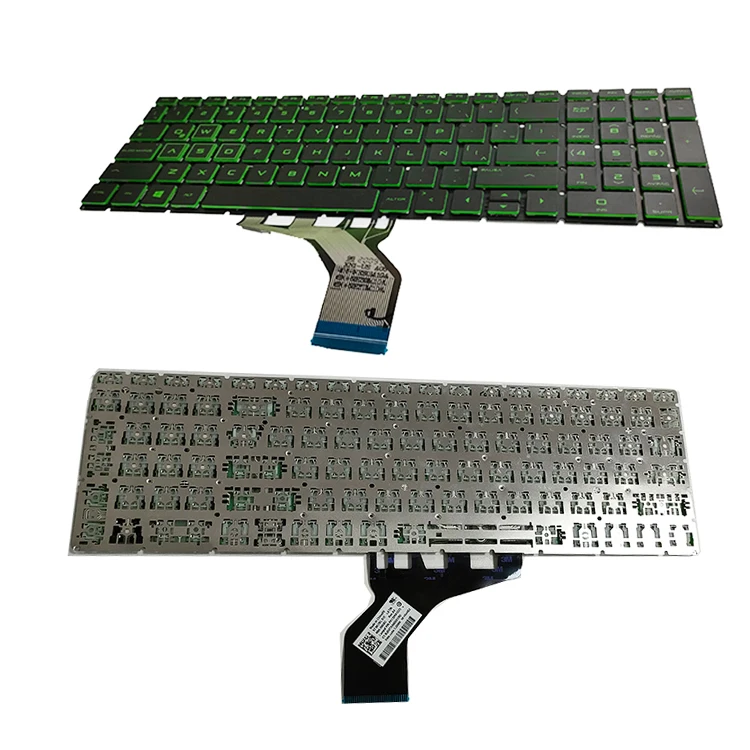 HK-HHT Laptop Keyboard for HP Pavilion Gaming - Green LED